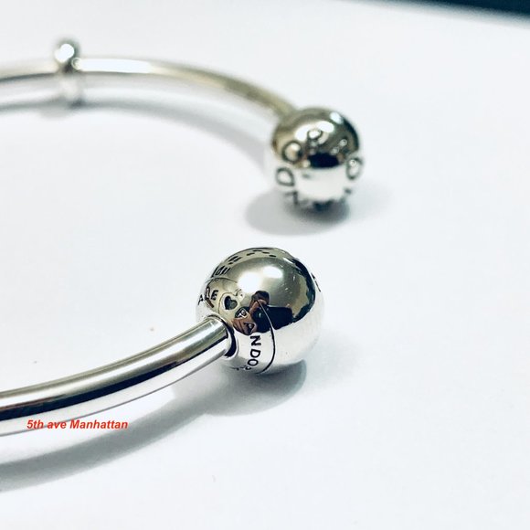 Pandora | Jewelry | Brand New Pandora Silver Open Bangle 596477 | Poshmark